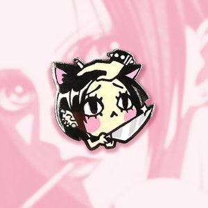 Nana and Hachi Chibi Inspired Anime Enamel Pin | Hand Petting Head ...