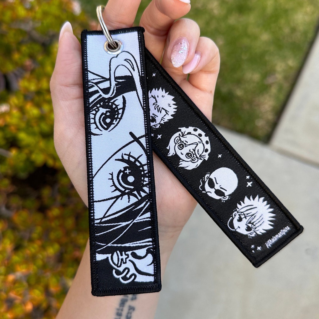 Nana Anime Keychain Luggage Tags | Embroidered Key Tags | Woven ...