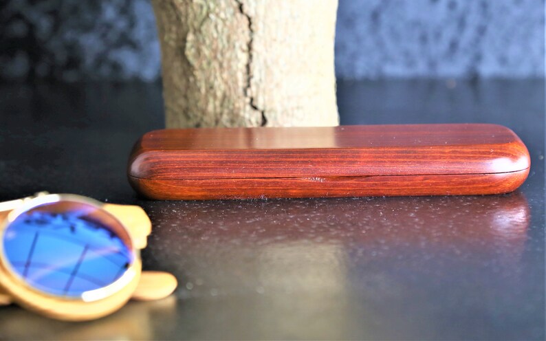 Personalized Wood Pen Box Customized Rose Wood Pen Box - Etsy