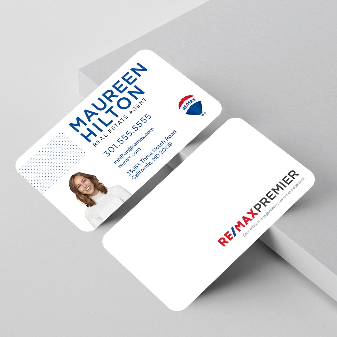 RE/MAX Business Card Designs 60 Different Designs Available on Our ...