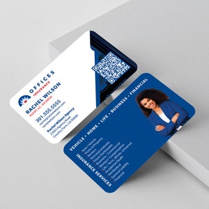 Farmers Insurance Business Card Design: Custom Print Ready PDF - Etsy