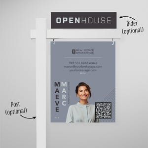 Probably the BEST Real Estate Hanging Signs Ever! Made to Fit Any Real ...