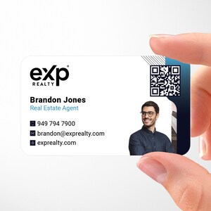 NEW EXP Realty Business Cards. Present Yourself in a More Professional ...