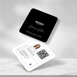 RE/MAX Square Business Cards With Rounded Corners. Probably the Best ...