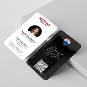 Vertical RE/MAX Business Card Designs! 60 Different Designs Available ...