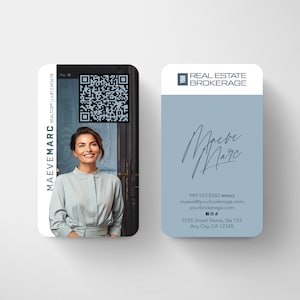 Modern Business Card Designs Made to Fit Any Real Estate Brokerage! - Etsy