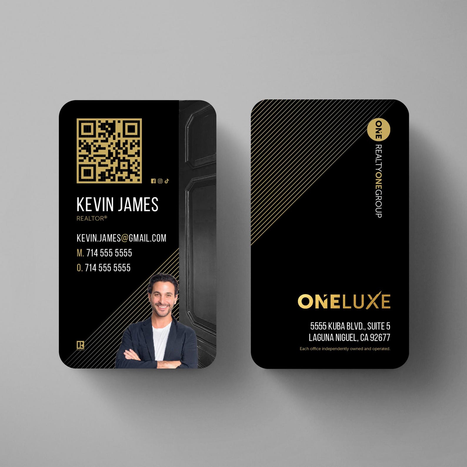 Realty ONE Group Business Card Design! Made in Canva! Ready to Download ...