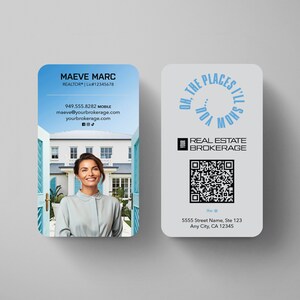 Modern Business Card Designs Made to Fit Any Real Estate Brokerage! - Etsy