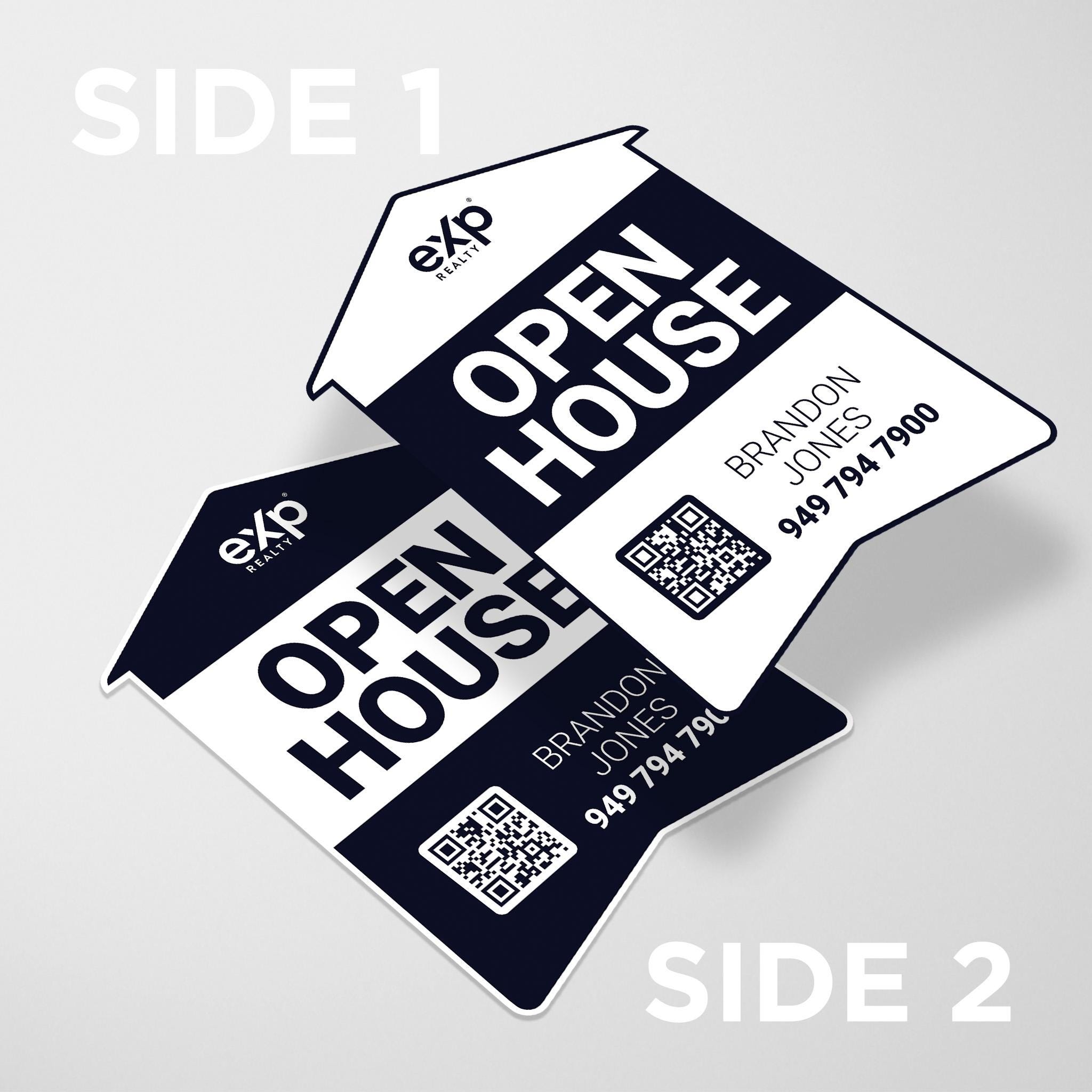 EXP Realty Open House Yard Sign: Custom Design & Print - Etsy