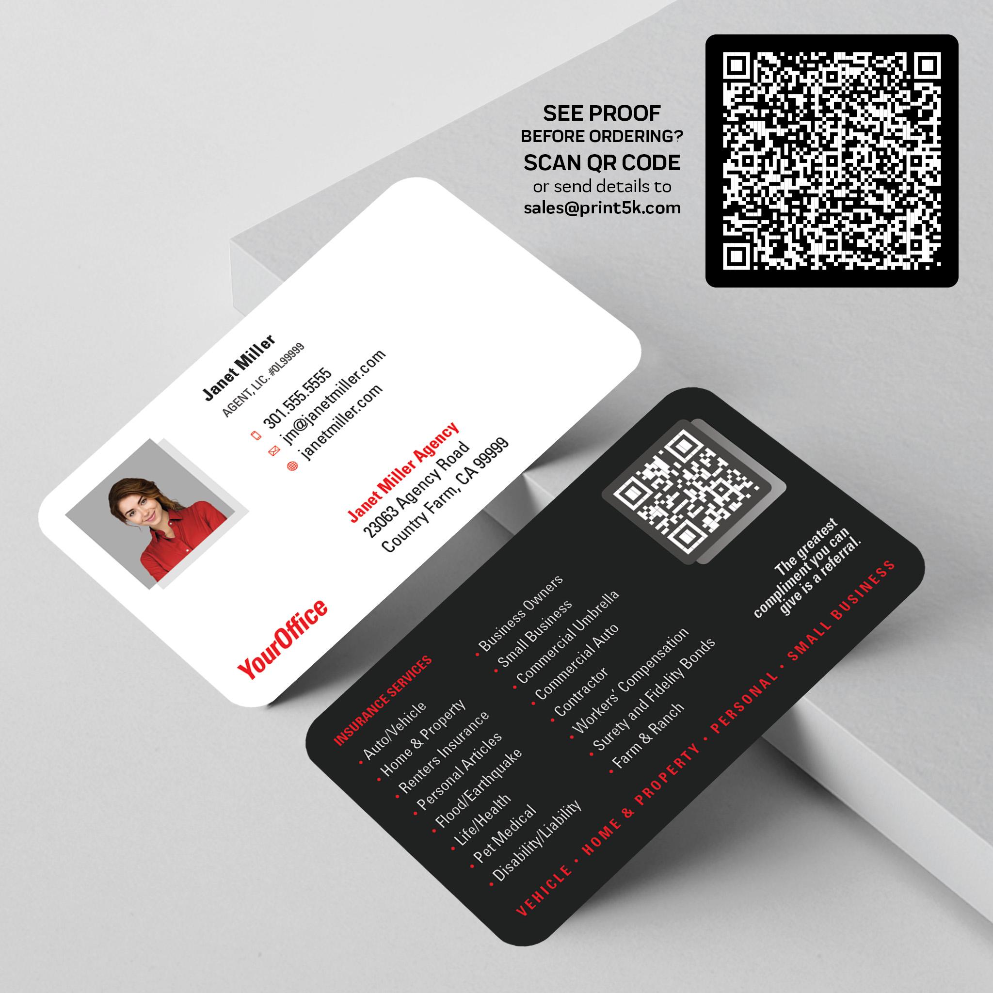 Statefarm Insurance Custom Business Card Design - Etsy