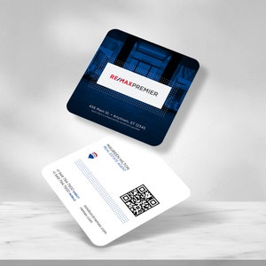 RE/MAX Square Business Cards With Rounded Corners. Probably the Best ...