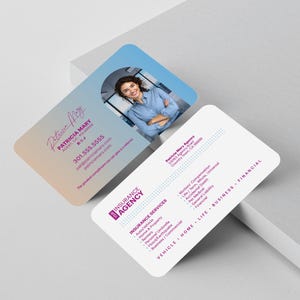 Modern Business Card Designs Made to Fit Any Insurance Agency or ...