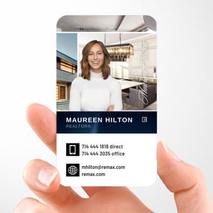 RE/MAX Business Cards Design! Made in Canva! Ready to Download! - Etsy