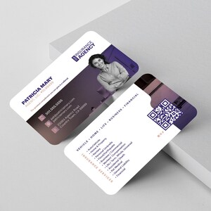 Modern Business Card Designs Made to Fit Any Insurance Agency or ...