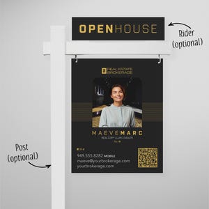 Probably the BEST Real Estate Hanging Signs Ever! Made to Fit Any Real ...