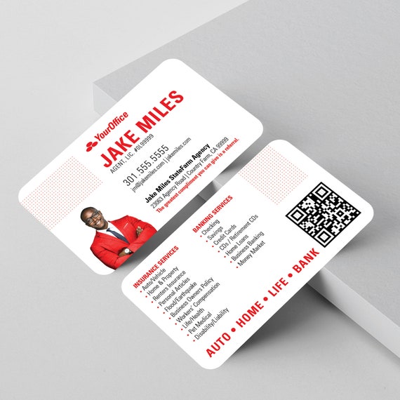 Insurance Business Cards State Farm Printing Products