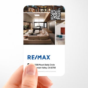 RE/MAX Business Cards Design! Made in Canva! Ready to Download! - Etsy