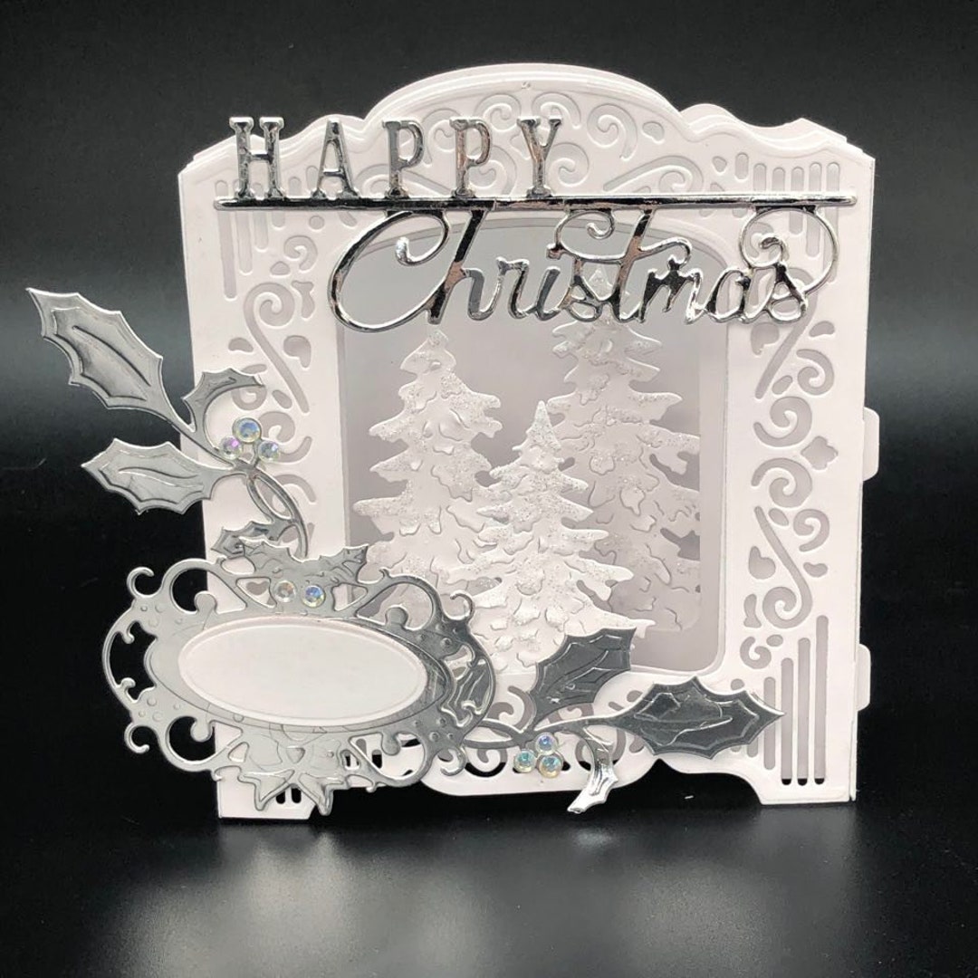 Shadow Box Envelope Christmas Cards - Etsy UK