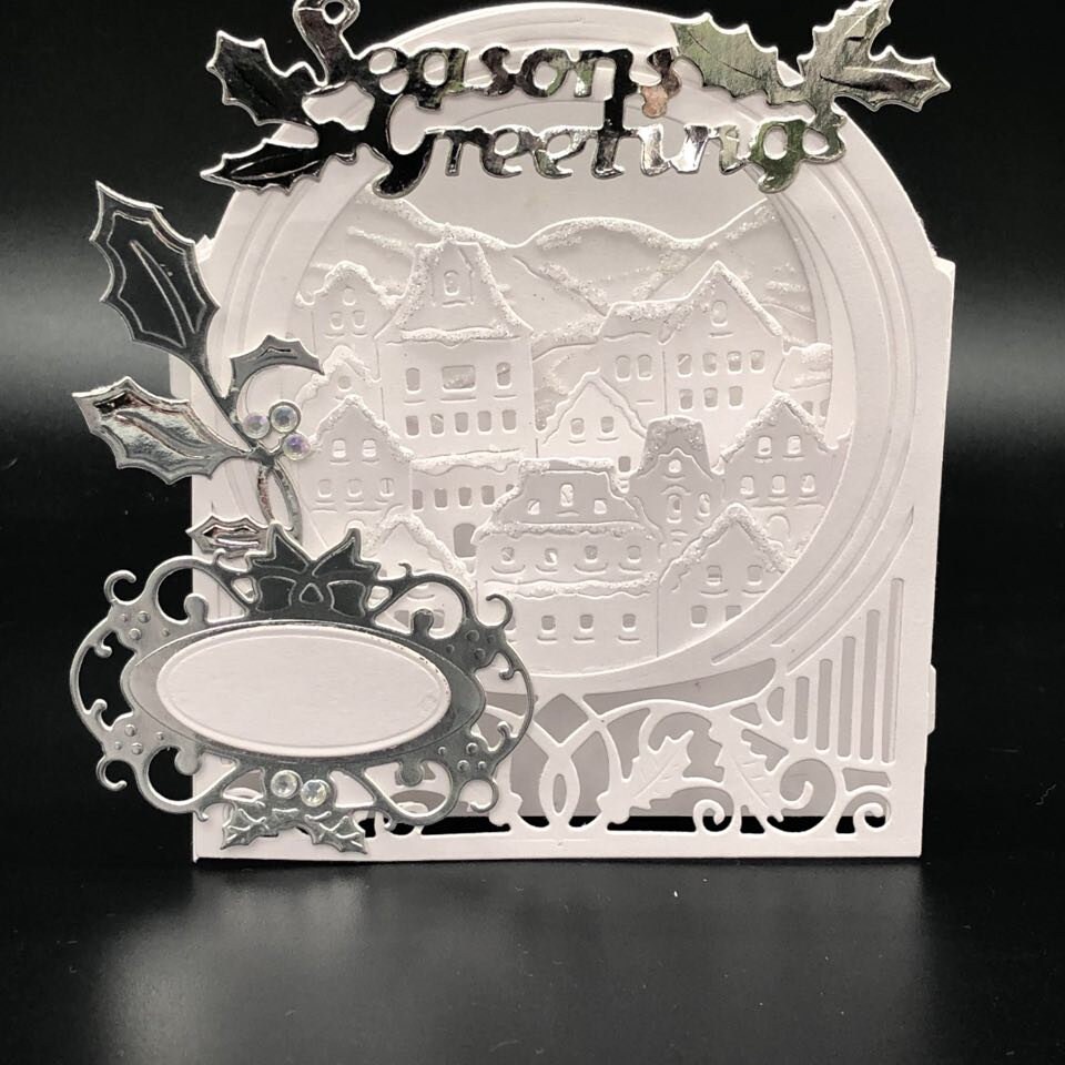 Shadow Box Envelope Christmas Cards - Etsy UK