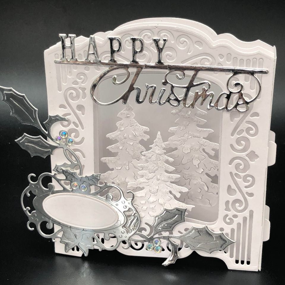 Shadow Box Envelope Christmas Cards - Etsy UK