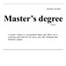 Master's Degree Definition Graduate Student - Etsy