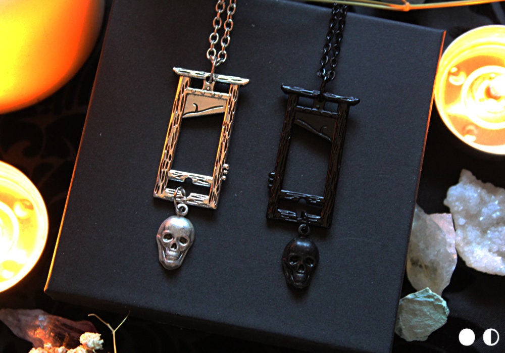 Severance II Guillotine Necklace Gothic Necklace Gothic | Etsy