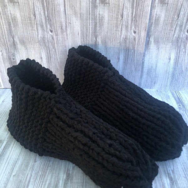 Mens Knit Slippers - Etsy