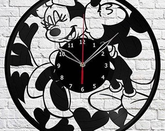 Mickey mouse clock | Etsy