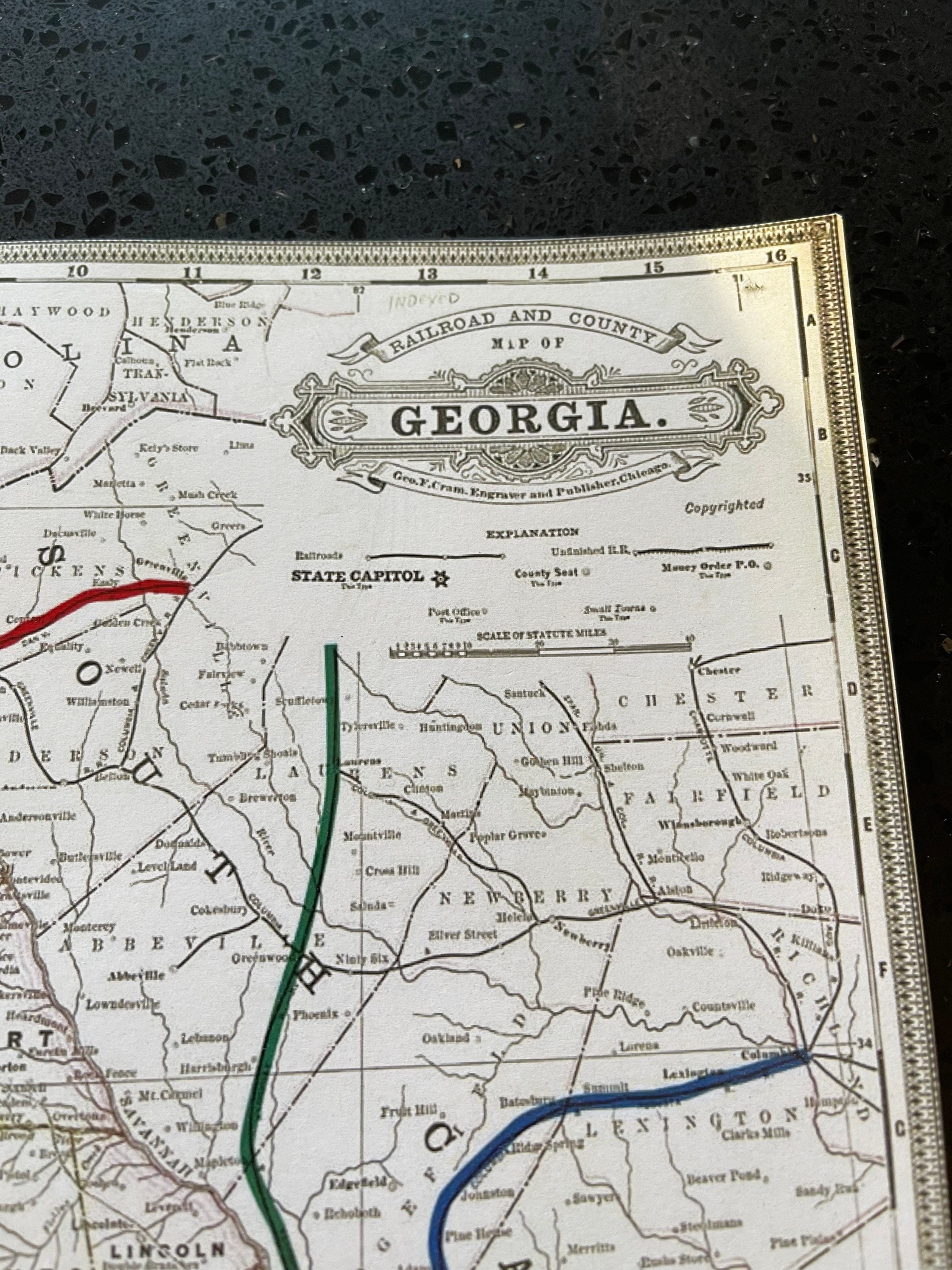 Full Size Walking Dead Terminus Map - Etsy UK