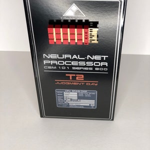 Terminator 2 T2 Cpu Brain Chip and Display SOLID METAL (painted Chip ...