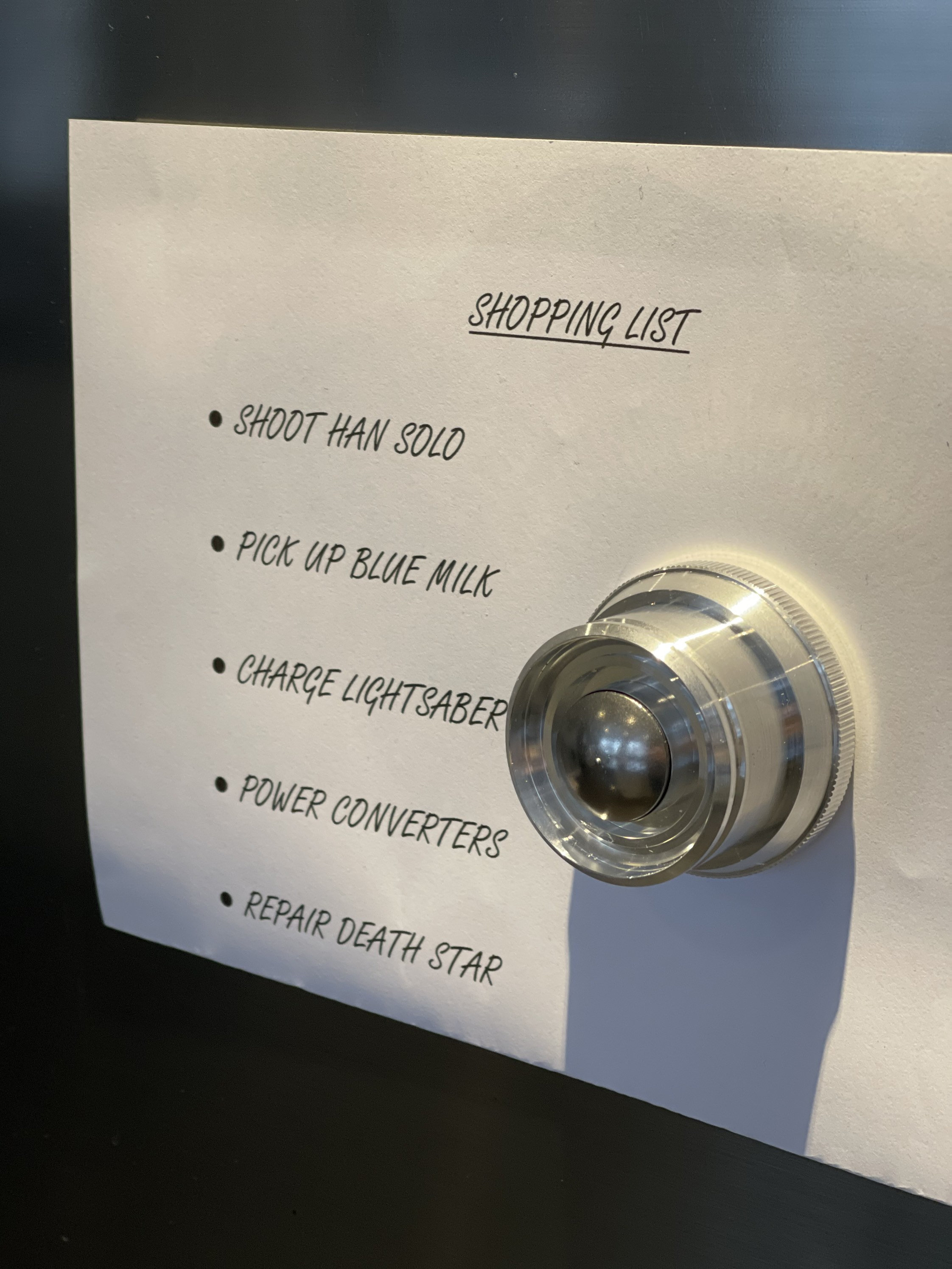 All Machined Aluminium R2-D2 Restraining Bolt With Magnet and | Etsy UK