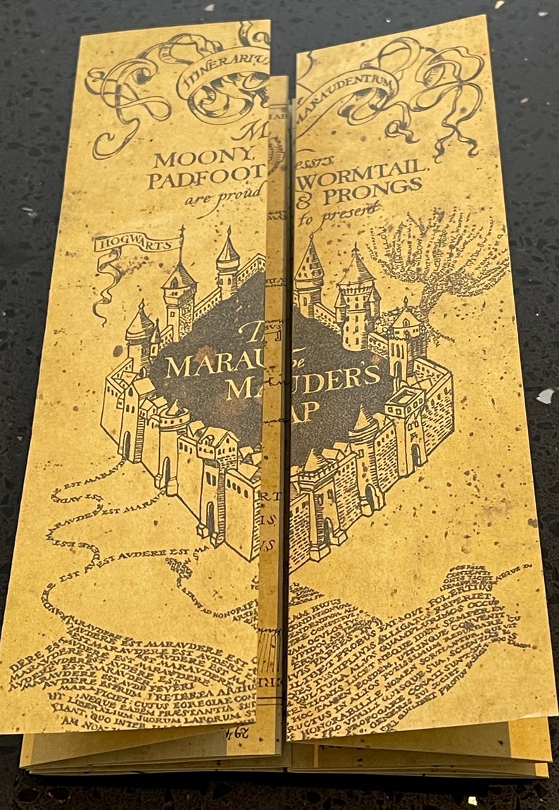 Marauders Map - Etsy