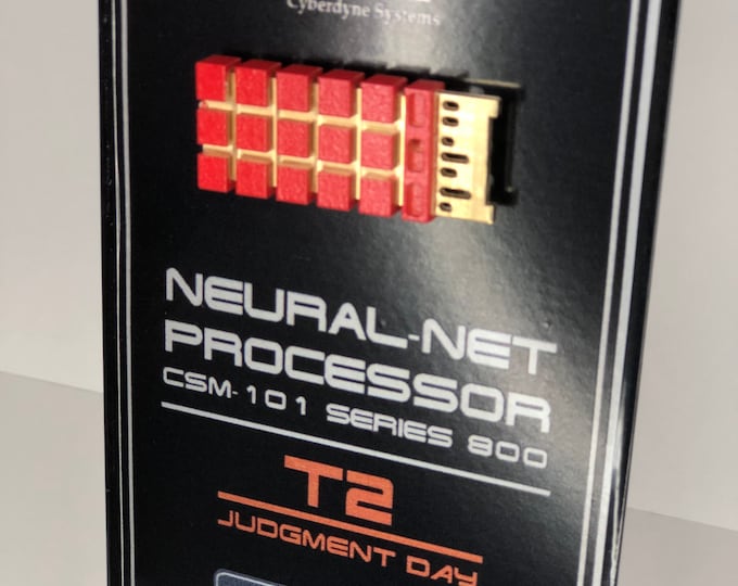 Terminator 2 T2 Cpu Brain Chip and Display SOLID METAL - Etsy UK