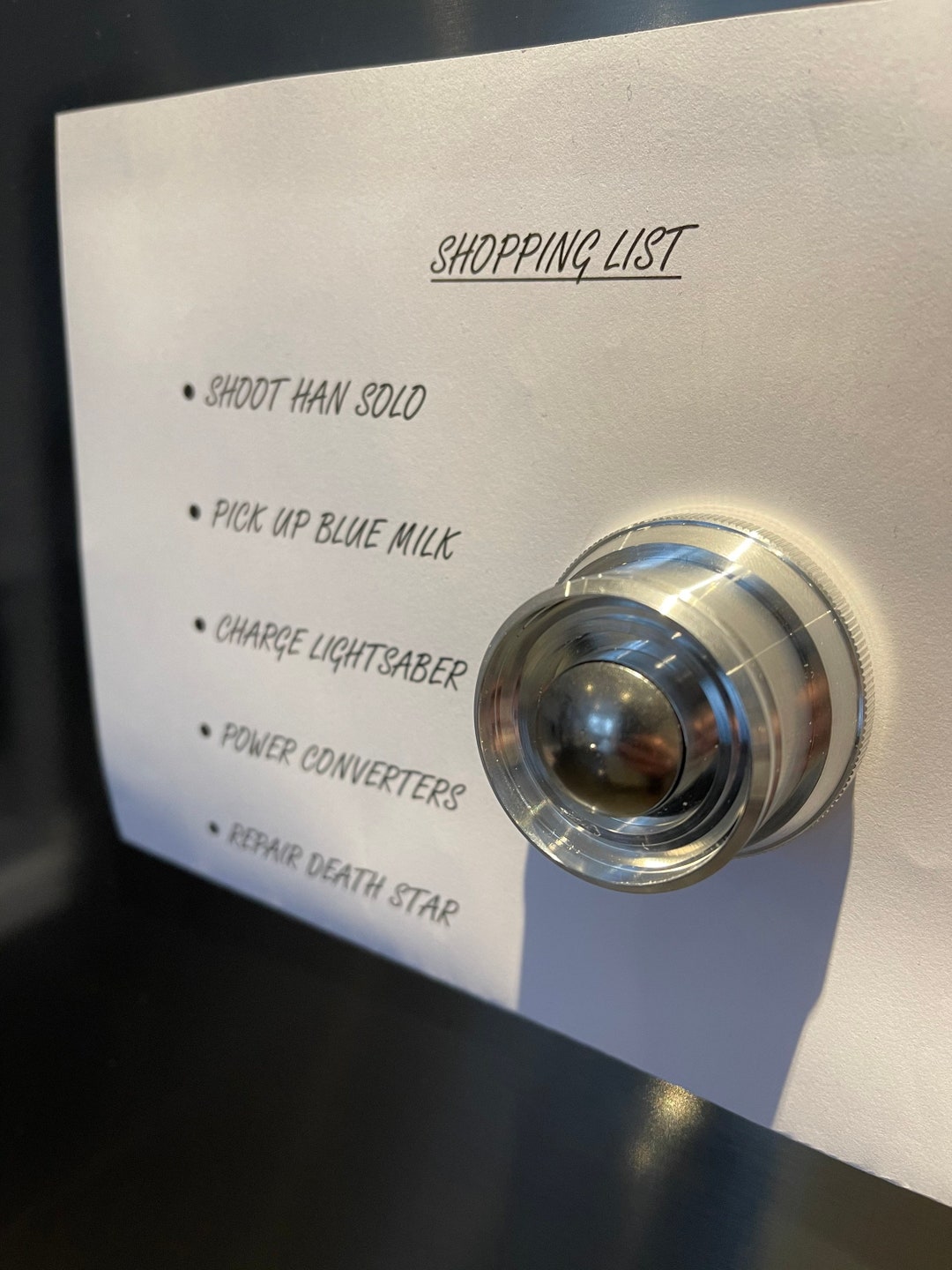 All Machined Aluminium R2-D2 Restraining Bolt With Magnet and Bolt ...