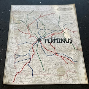 Full Size Walking Dead Terminus Map - Etsy
