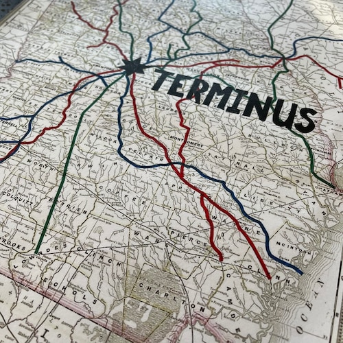 Full Size Walking Dead Terminus Map - Etsy