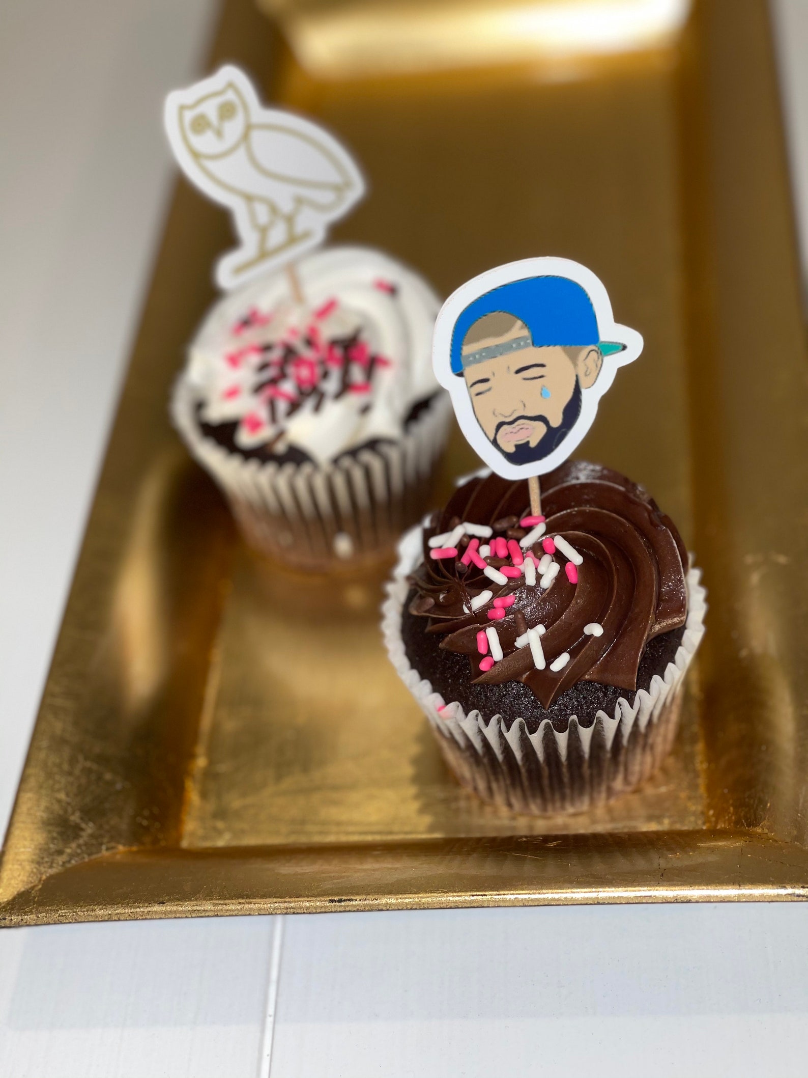 Drake Party Decor Drake Party Package Drake OVO cupcake - Etsy España