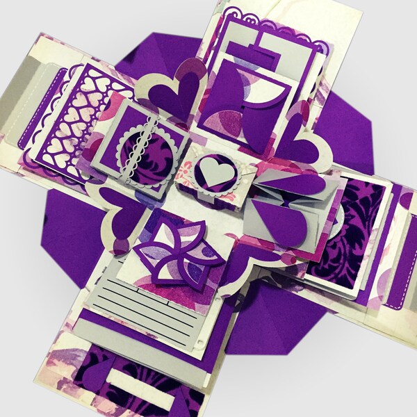 Exploding Box Svg - Etsy