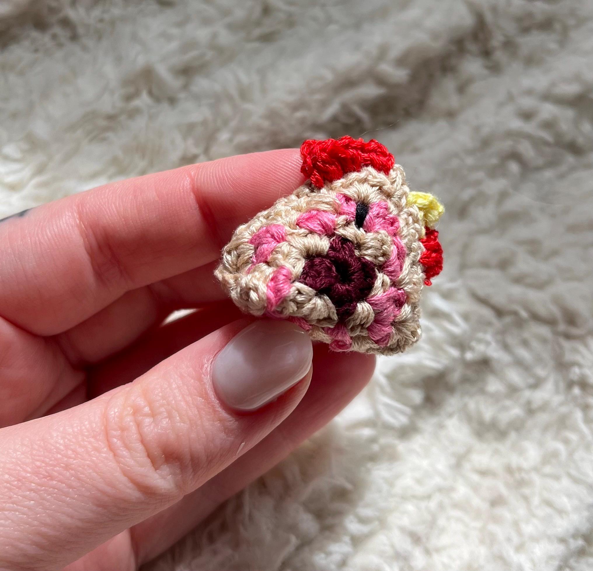 Mini Granny Square Chickens CUSTOMS - Etsy