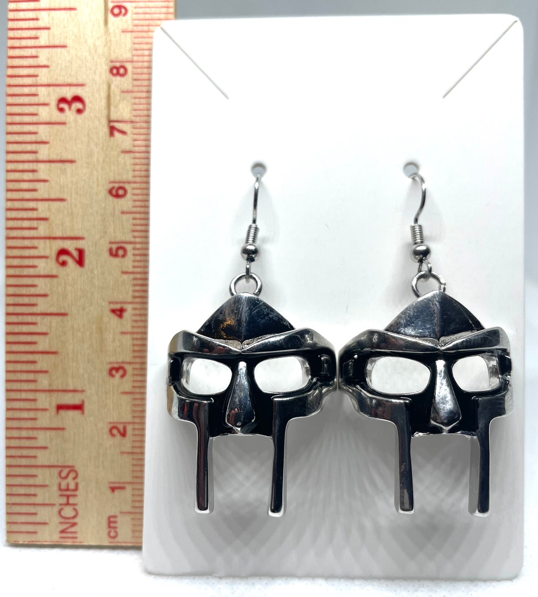 MF DOOM Earrings 5 Different Variations - Etsy