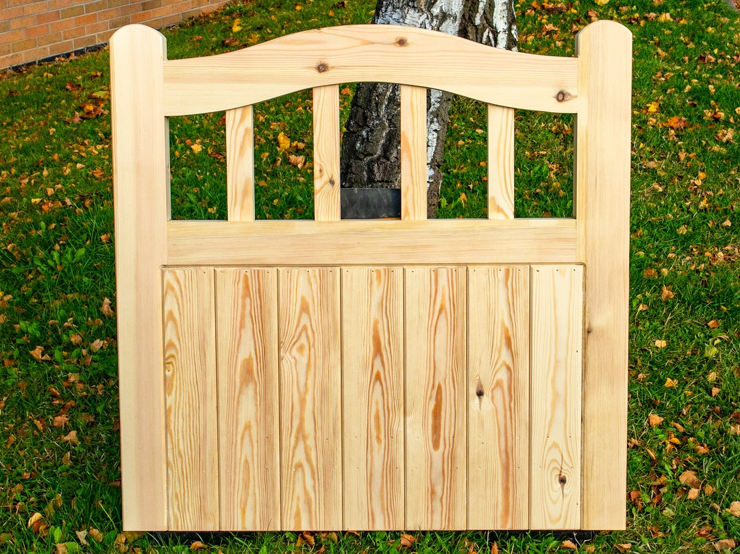 Archtop Cottage Style Timber Garden Gate - Etsy UK