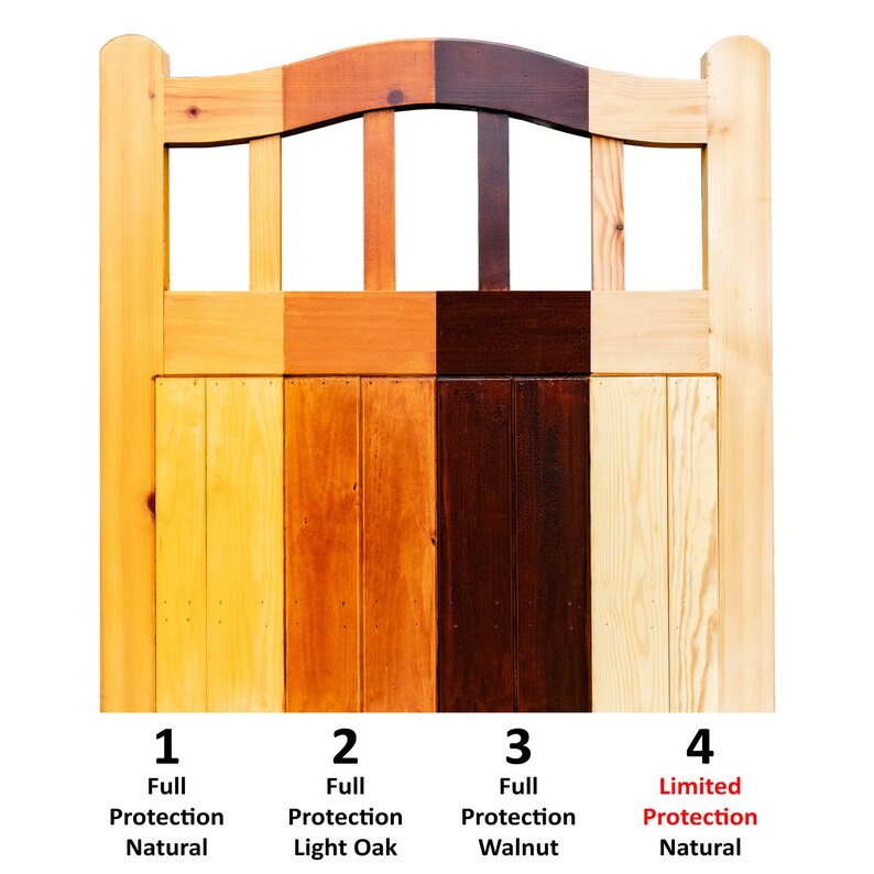 Archtop Cottage Style Timber Garden Gate - Etsy UK