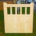 Straight Cottage Style Timber Garden Gate - Etsy UK