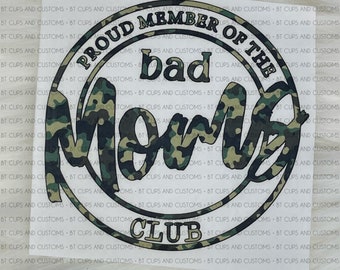 Bad Moms Club Decal - Etsy