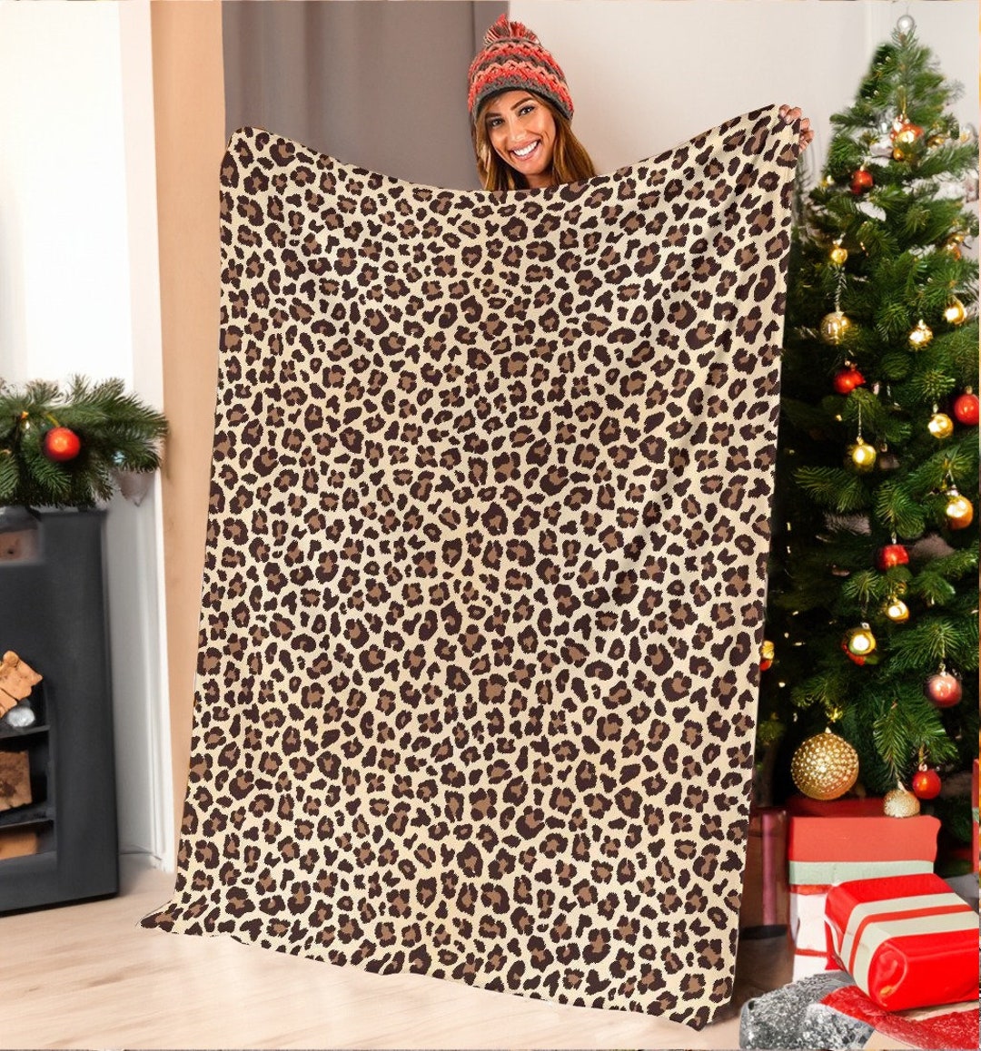 Leopard Blanket, Leopard Throw Blanket, Leopard Fleece Blanket, Leopard ...
