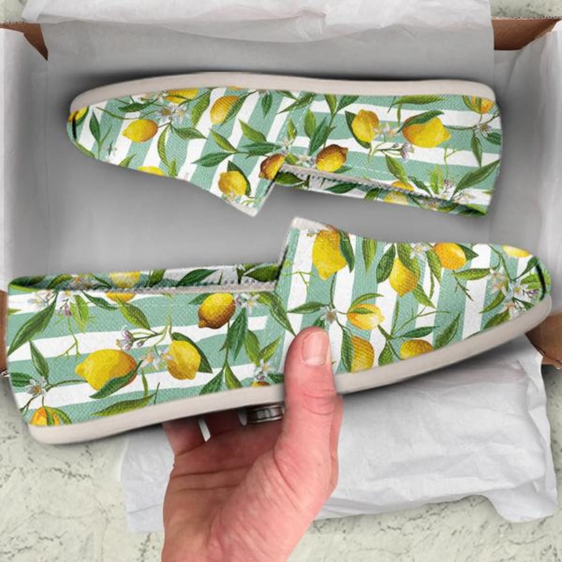 Lemon Shoes Lemon Women Shoes Shoes With Lemon Lemon | Etsy