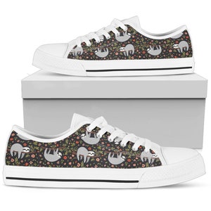 Sloth Shoes Sloth Sneakers Sloth Women Shoes Sloth Kid - Etsy