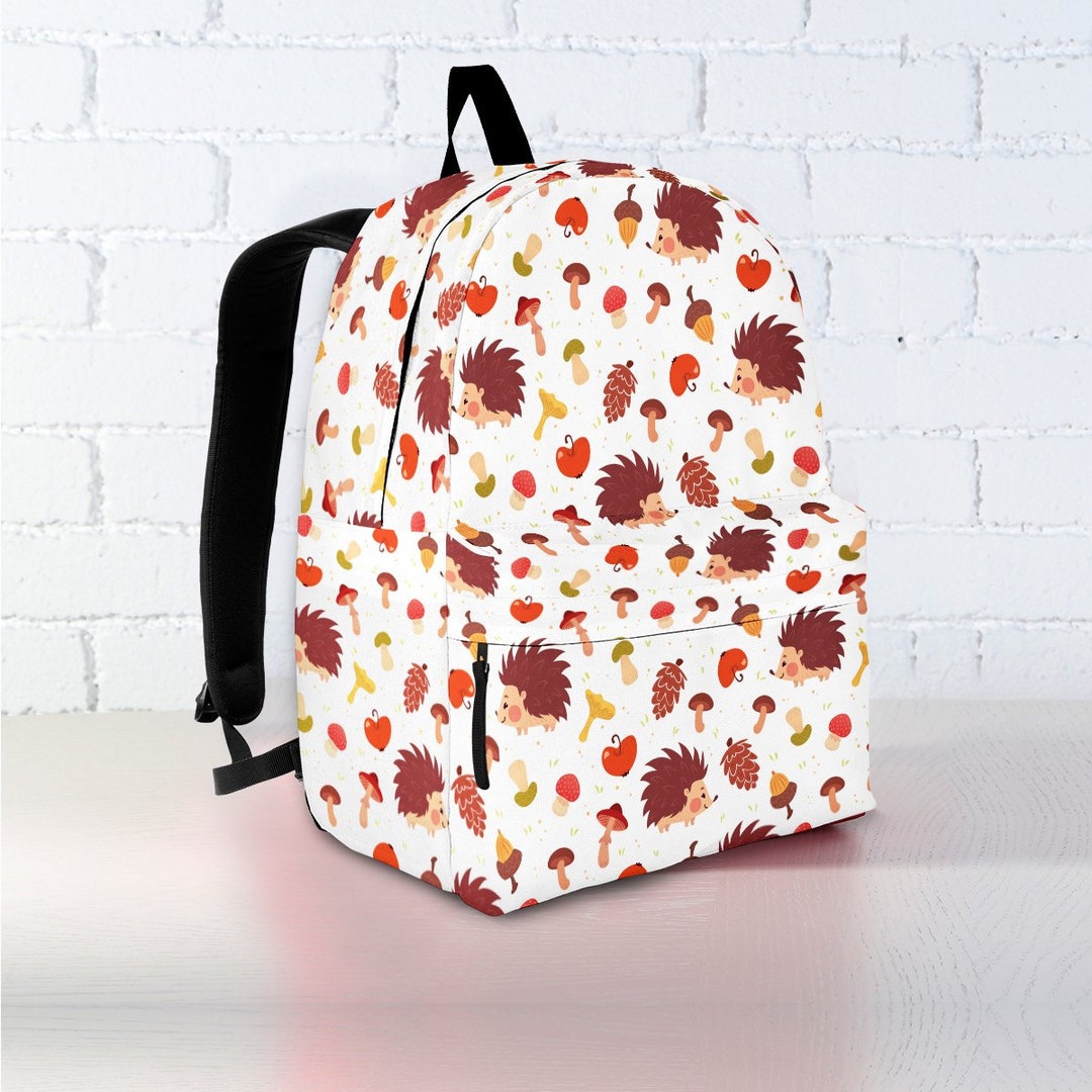Personalized Hedgehog Backpack | Hedgehog Backpack Kid | Hedgehog ...