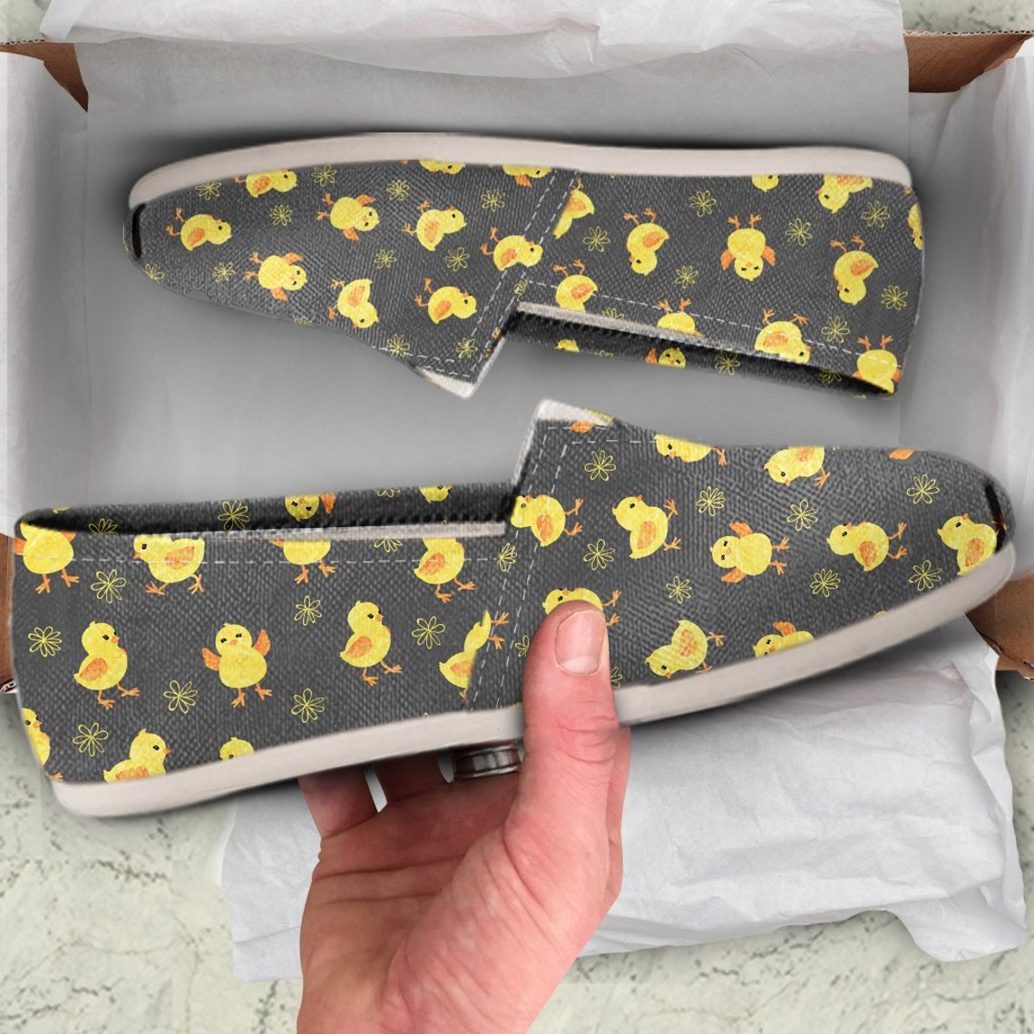 Chicken Shoes Chicken Slip-on Chicken Women Shoes - Etsy