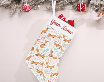 Fox Stocking - Etsy